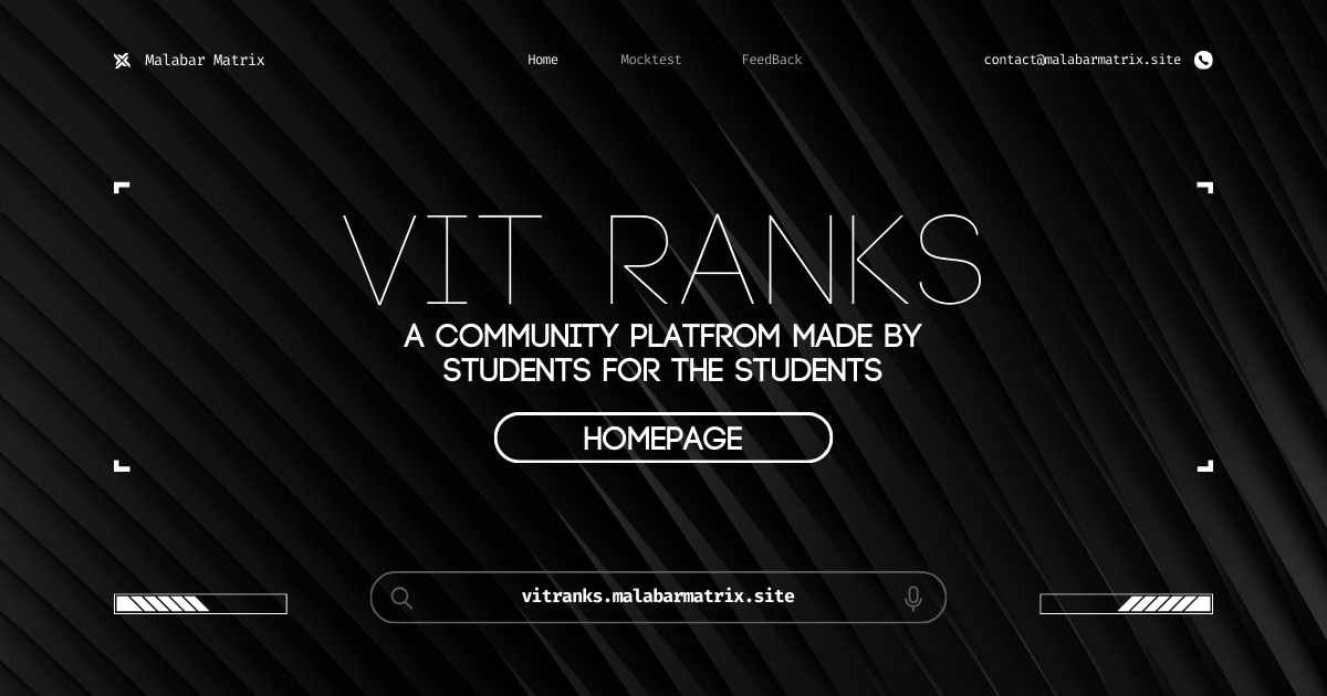Free VITEEE Mock Tests & Rank Predictor 2026 | VIT RANKS